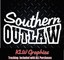 Southern Outlaw Vinyl Decal American flag Diesel Truck South | eBay