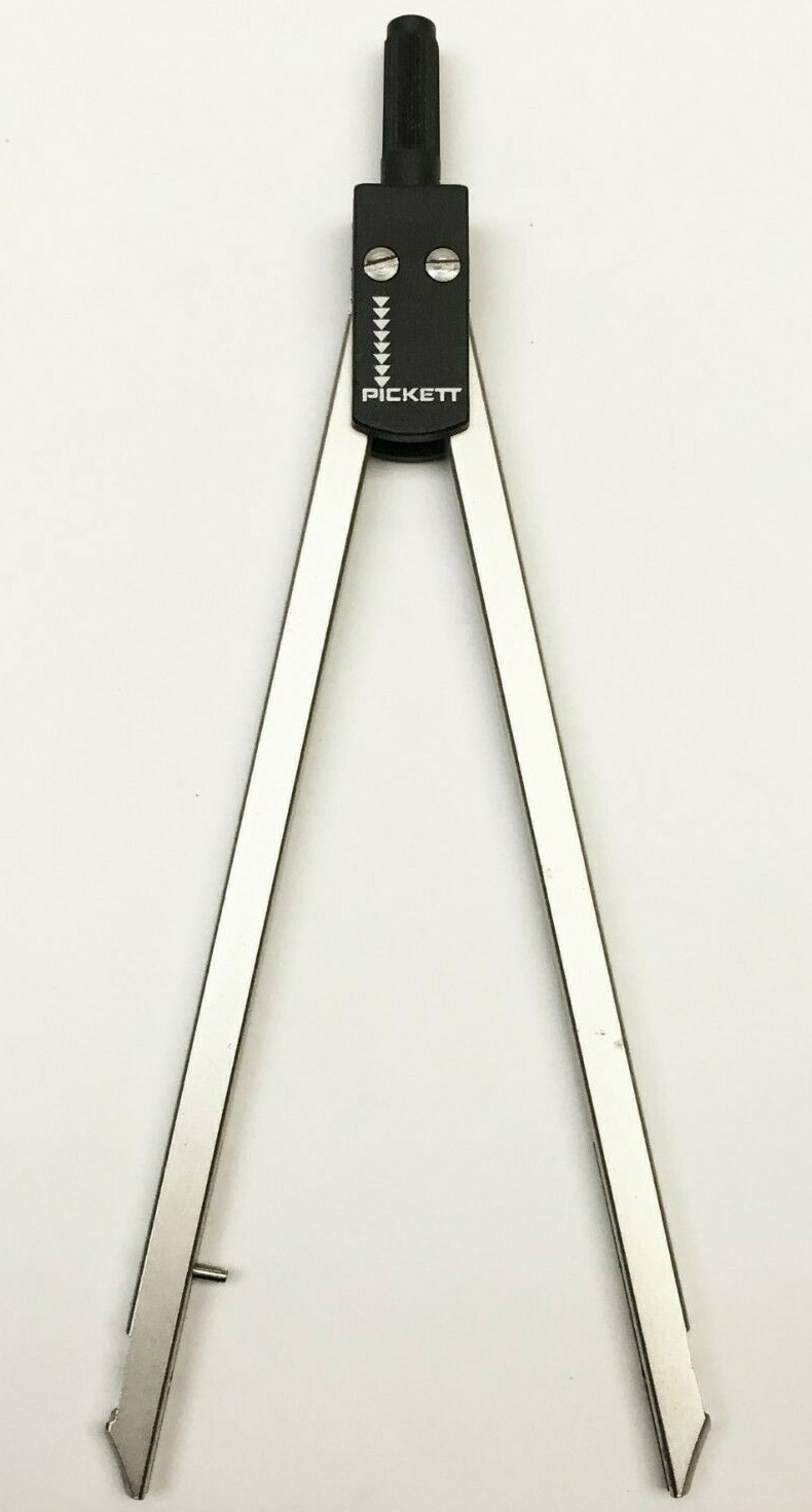 Pickett Stainless Steel W. German Bow Compass Drafting Drawing Circle ...