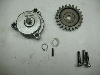 1982 SUZUKI SP500 SP 500 OIL PUMP + DRIVE GEAR IN GOOD WORKING ...
