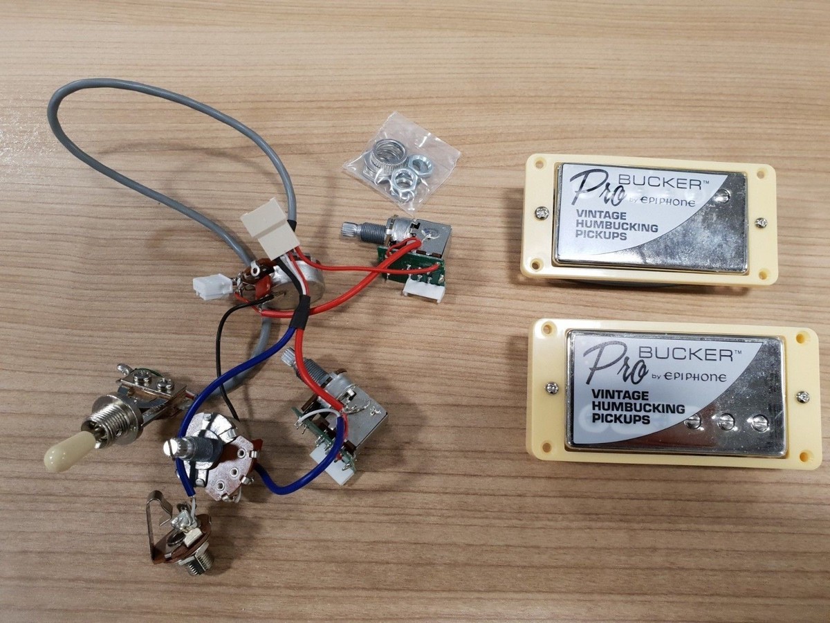 Epiphone Usa Probucker Humbuckers Set Neck And Bridge Epiphone