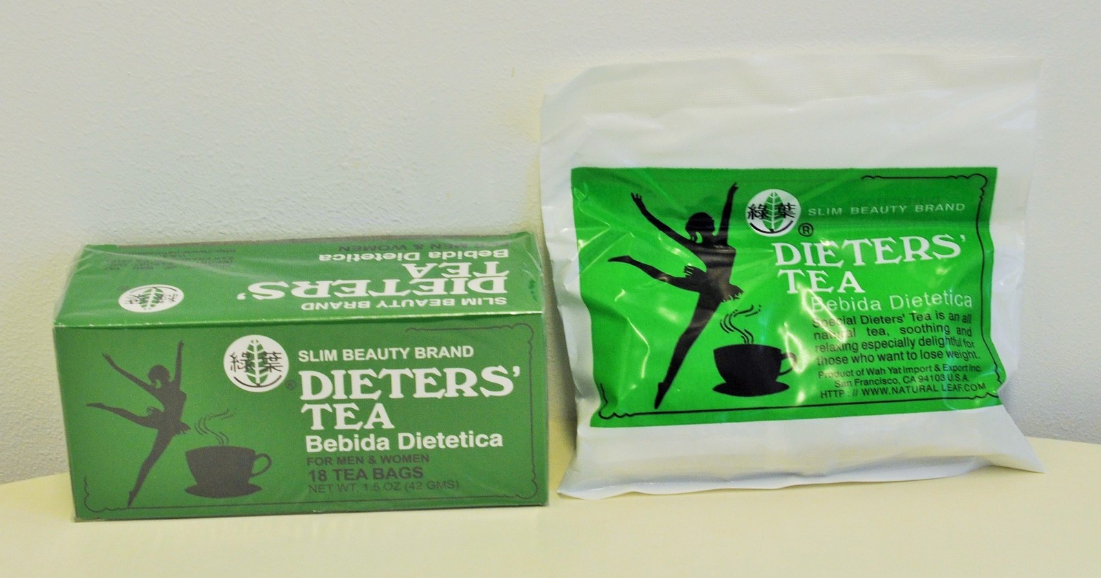 Dieters' Tea Bebida Dietetica Slim Beauty Brand Dieters 72 Tea Bags 4 ...