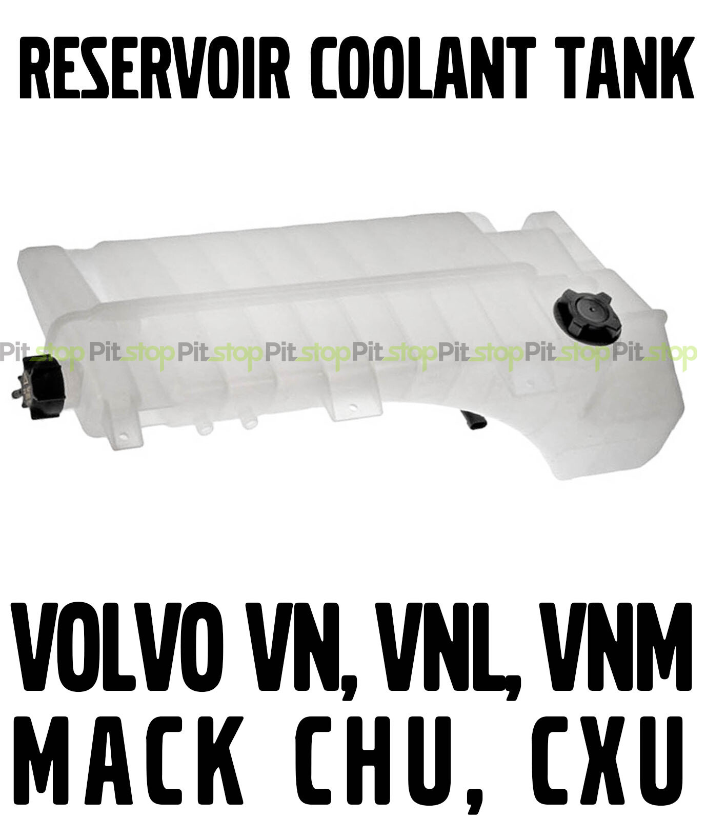 Volvo VNL VN VNM Mack CHU CXU Coolant Reservoir Tank Compatible with ...