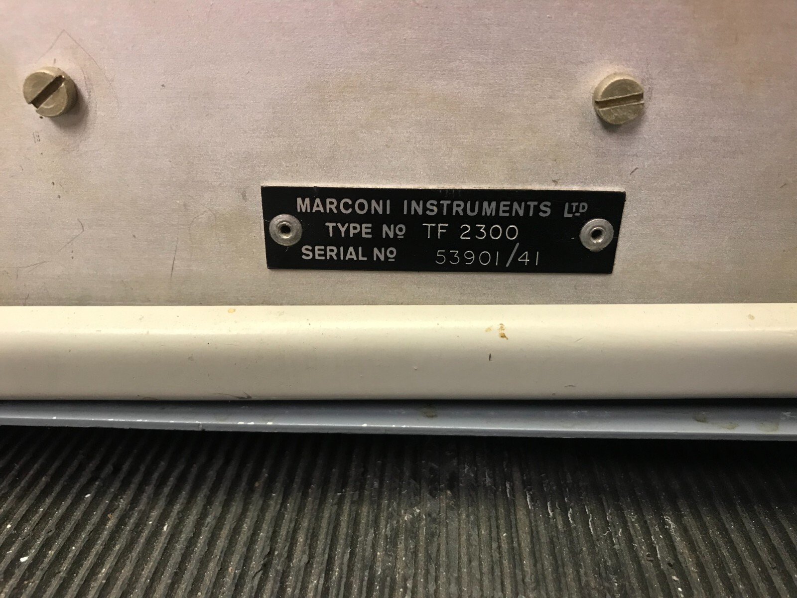 Marconi Instruments TF2300 FM/AM Modulation Meter For Parts 53901/41 | eBay