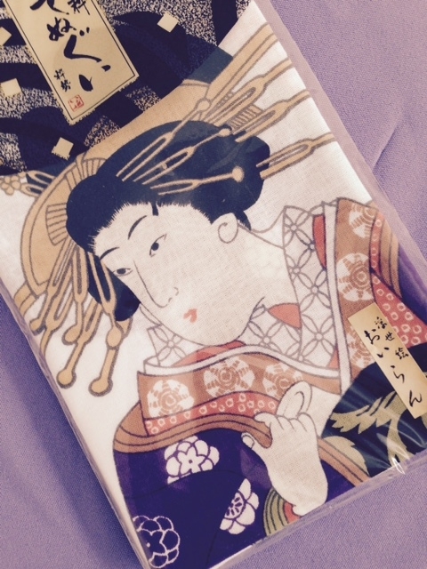 JAPANESE TENUGUI L COTTON ART CLOTH SUSHI CHEF BANDANNA. 33 CM x 99 CM ...