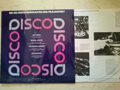Sampler Disco Remixed Michael Jackson, Nena Stripes, Nina Hagen, A.o ...