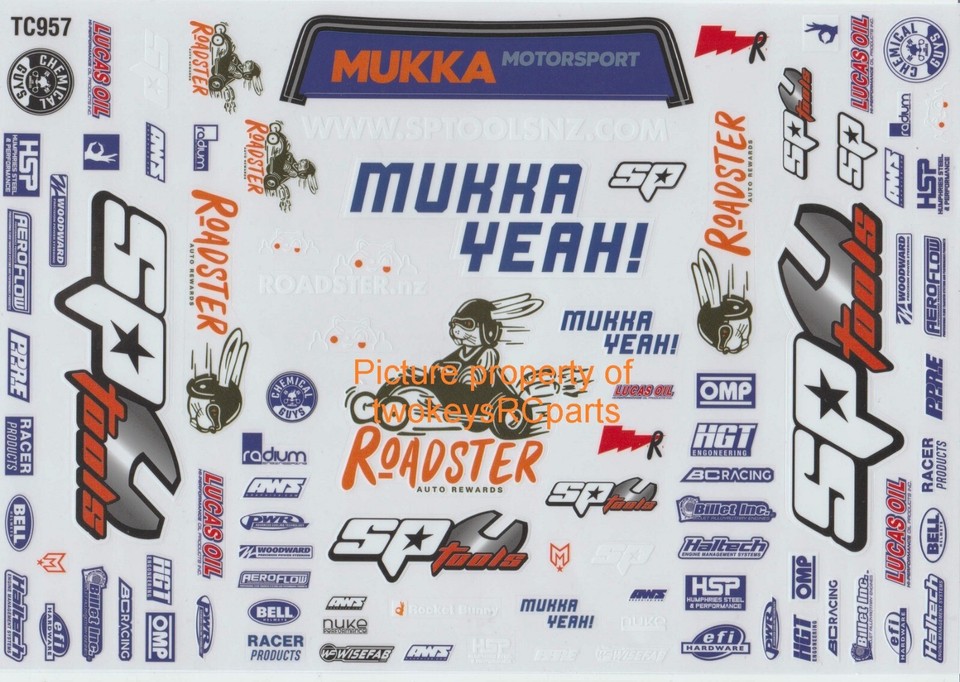 1:10 RC Clear Body Shell Kit Pandem RX7 FD3S inc Mukka stickers suit ...