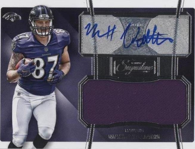 2015 Panini Donruss Signature Series - Rookie Jerseys Maxx Williams ...