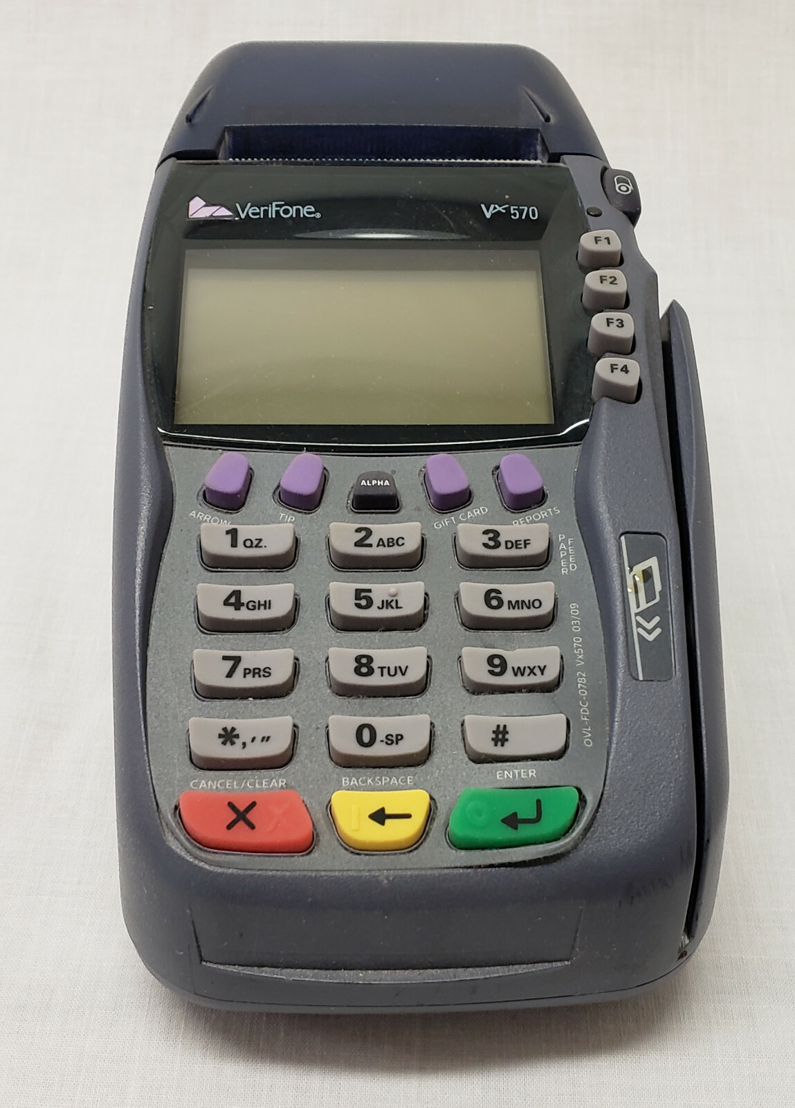 VeriFone Vx570 Credit Card Swipe Terminal/Printer | eBay