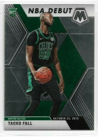 2019-20 Panini Mosaic Tacko Fall NBA Debut RC | eBay