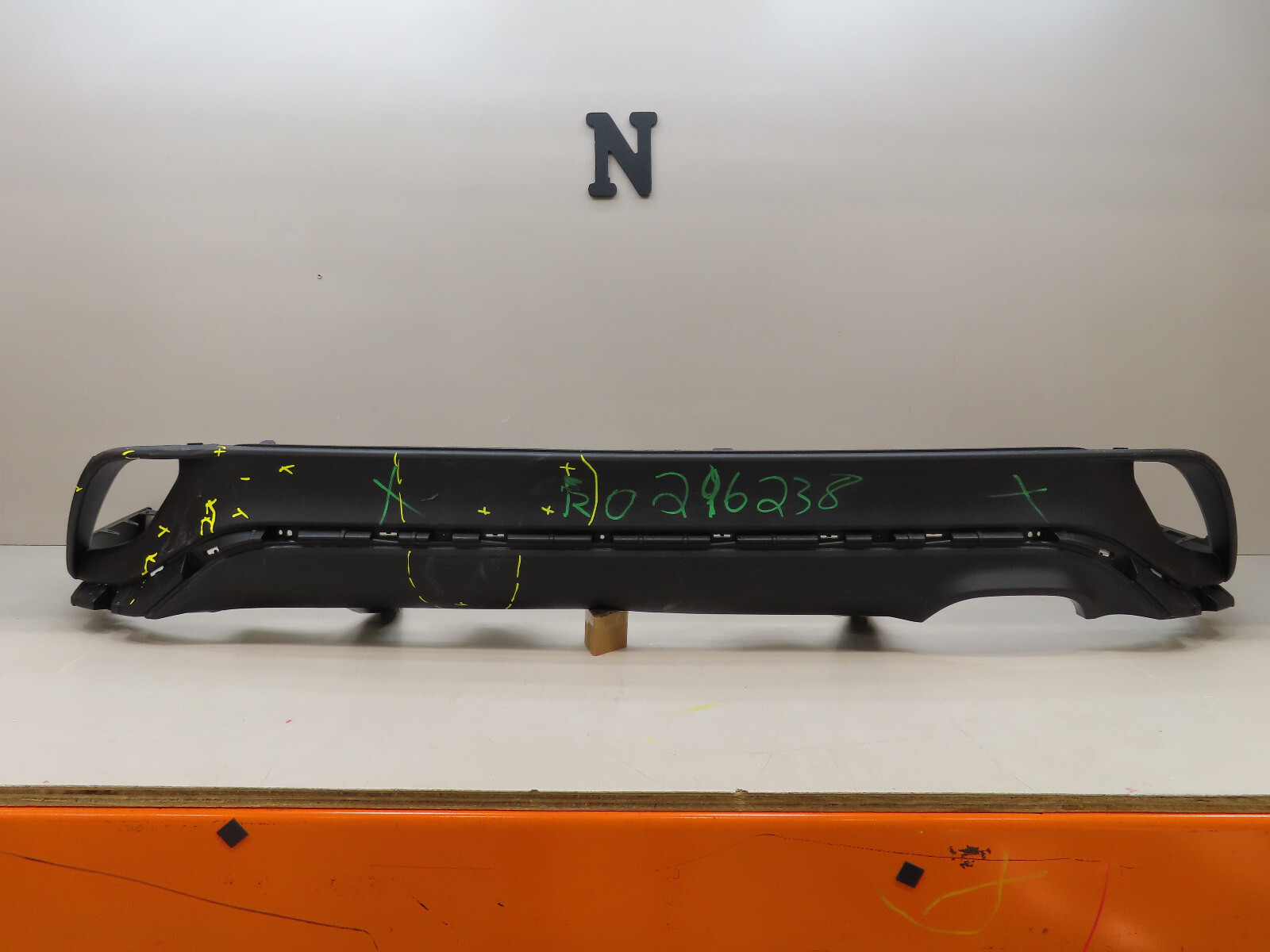 2021-2023 TOYOTA HIGHLANDER REAR LOWER BUMPER COVER VALANCE OEM 52169 ...