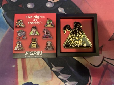 FNAF Gold Vanny Figpin Unclaimed Great Condition | eBay