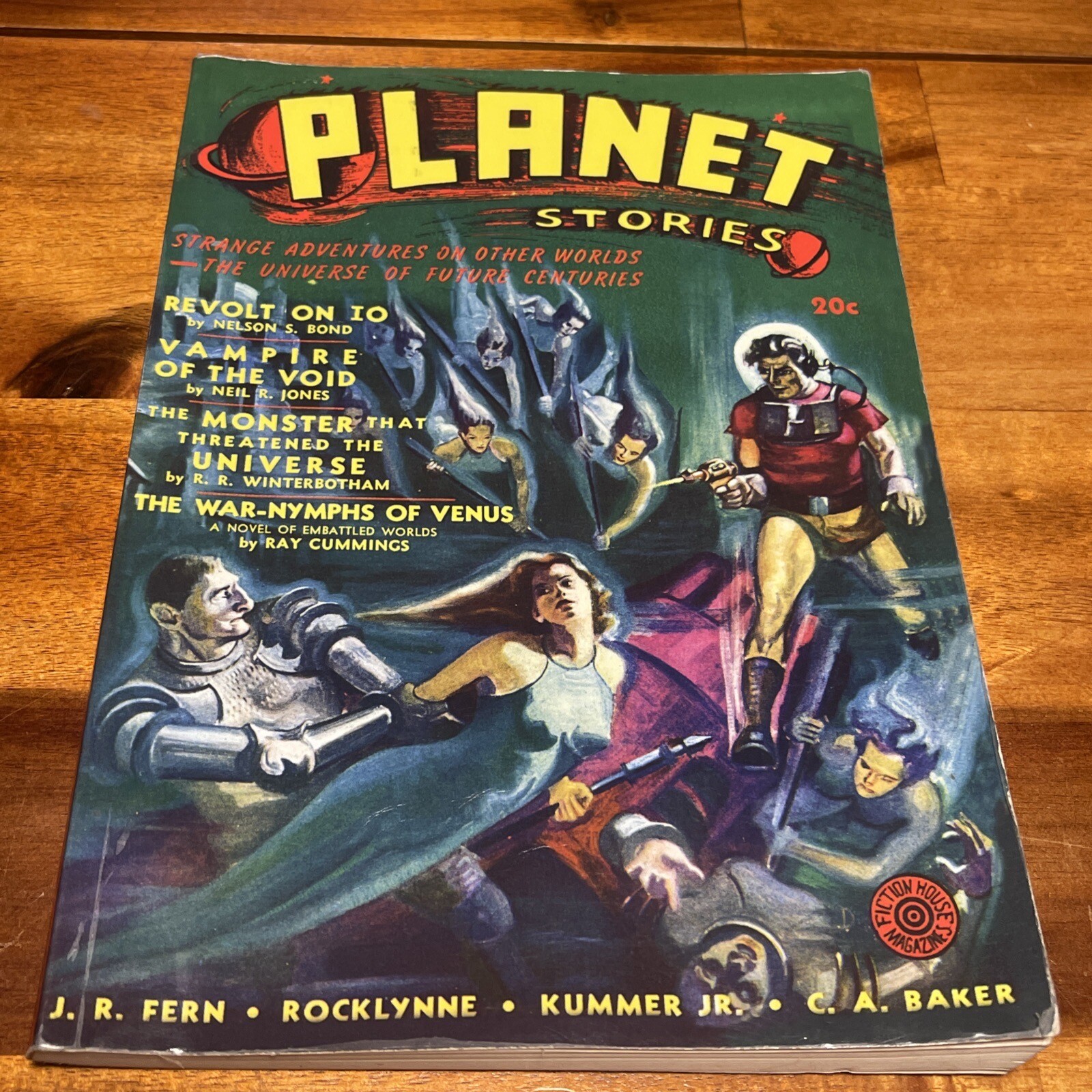 Planet Stories Pulp Magazine Feb 1941 Vol. 1 #6 Reprint 2011 Space ...