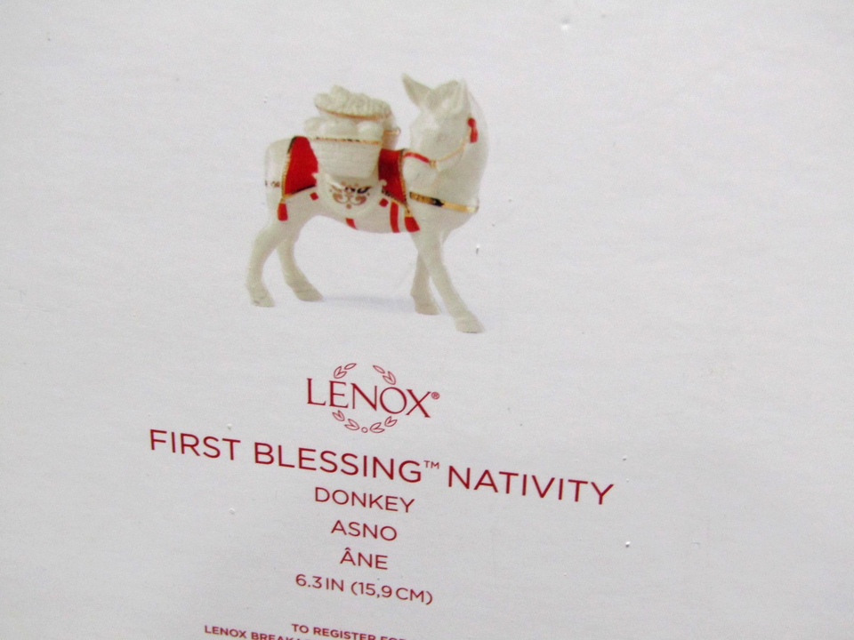 Lenox First Blessing Nativity DONKEY NEW IN BOX at the LOWEST PRICE WOW ...