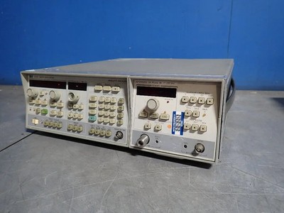 HP 8350B SWEEP OSCILLATOR WITH PLUG IN 04250620059 | eBay