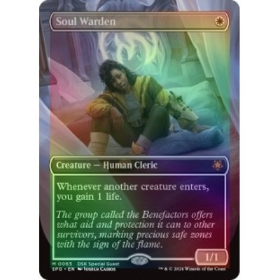 FOIL SOUL WARDEN (BORDERLESS) X4 Special Guests Magic MTG MINT CARD | eBay