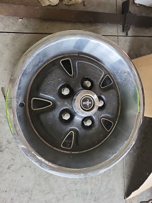 Set Of 4 Vintage Ford Mustang Mach 1 Hubcaps 1970-73 | eBay