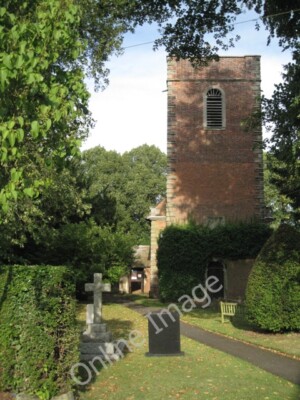 Photo 6x4 Tower of St Swithin's Church, Barston The church was built in ...