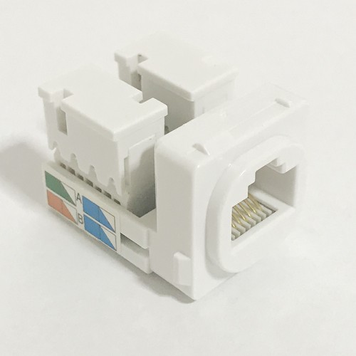 4 x CAT5e RJ45 8P8C Connector Mech Insert Jack Socket Clipsal Style ...