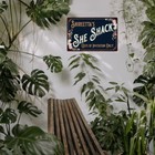 Personalized SHE SHACK Sign Wall Decor Your Name Custom Shed Lady ...