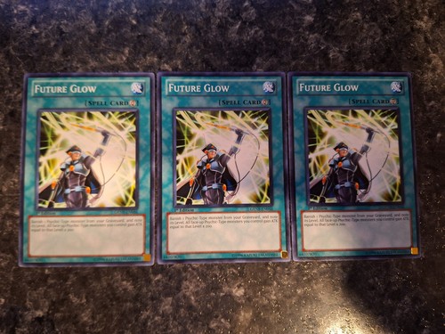 3X Future Glow GENF-EN056 - Yugioh Yu Gi Oh! 3 Playset 1st Edition | eBay