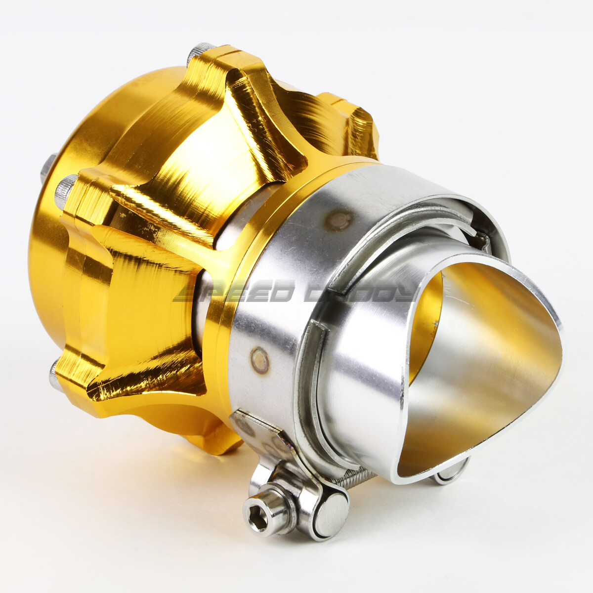 50MM ALUMINUM GOLD TURBOCHARGER 360 VENT BLOW OFF VALVE BOV 35PSI BOOST ...