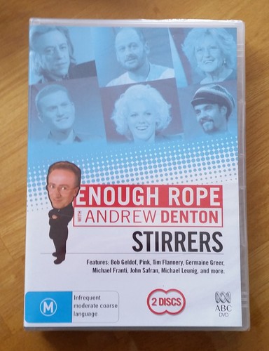ENOUGH ROPE WITH ANDREW DENTON - STIRRERS - 2 DISC DVD SET 2007 - NEW ...