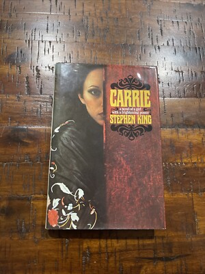 CARRIE by Stephen King 1974 Doubleday Early 1st Dust Jacket Hardcover ...