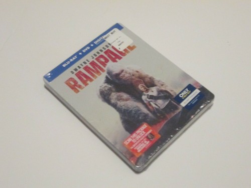 Rampage Blu-ray SteelBook + DVD + Digital (Expired) 883929641666| eBay