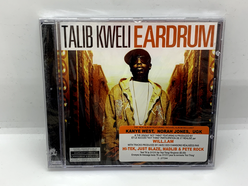 Talib Kweli - Eardrum (SEALED CD) | eBay