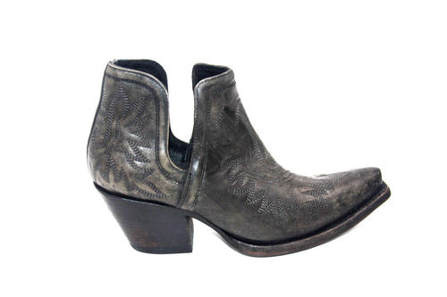 ARIAT Dixon Western Boot 10034044 NATURALLY DISTRESSED BLACK WOMENS ...