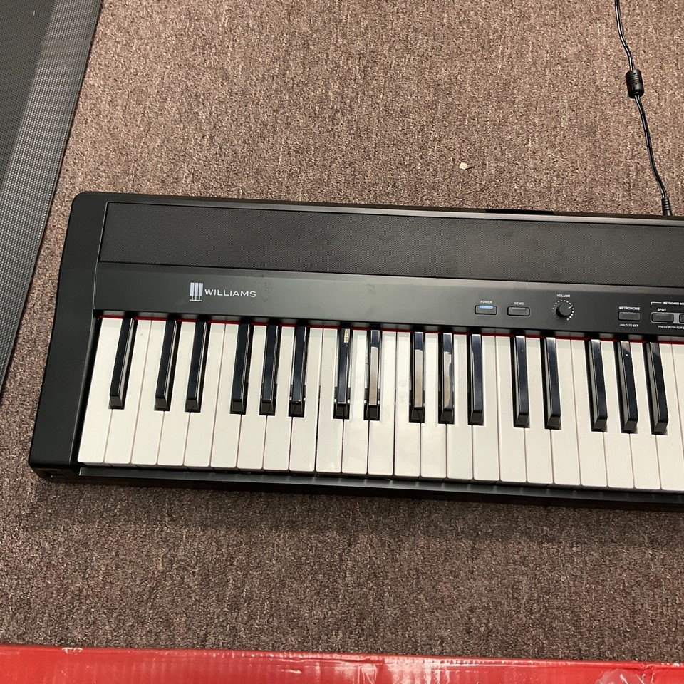 Williams Legato IV 88-Key Digital Piano With Bluetooth Tested Working w ...