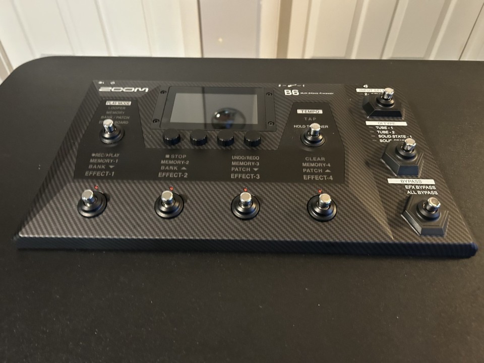 Zoom B6 Bass Guitar Multi-Effects Pedal Processor 4515260023646| eBay
