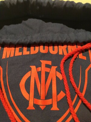 Demons Afl Official Brand Backpack Melbourne Demons | eBay Australia