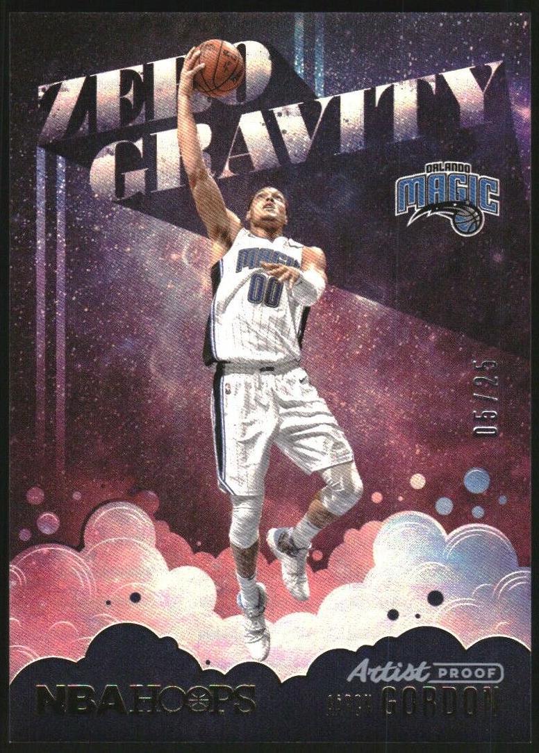 2020-21 Panini NBA Hoops - Zero Gravity Aaron Gordon #15 Artist Proof ...