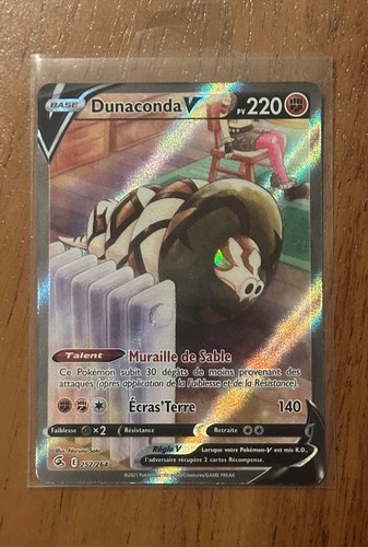 Carte Pokémon - Dunaconda V Alt 252/264 - Poing de Fusion - FR | eBay