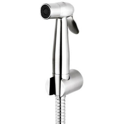 Stainless Steel Rinsing Spray Set Bathroom Hand Held Bidet Toilet Seat ...