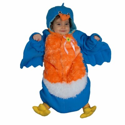 Cute Infant Blue Bird Costume By Dress Up America - 0-12 Months | eBay