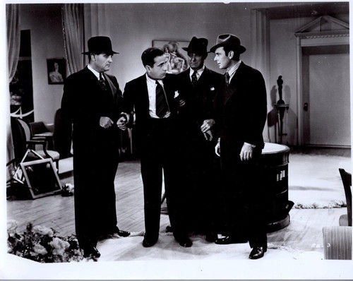 Humphrey Bogart & George Brent - RACKET BUSTERS 1938 gangsters Movie ...