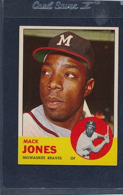 1963 Topps #137 Mack Jones Braves EX 63T137-90316-1 | eBay.de
