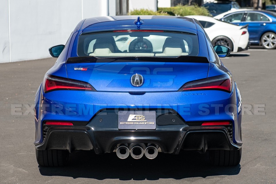 For 23-Up Acura Integra | Extended Carbon Fiber Package Rear Trunk Wing ...