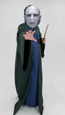 Costume Da Voldemort Voldemort Costume Robe Cape Innerwear Voldemort