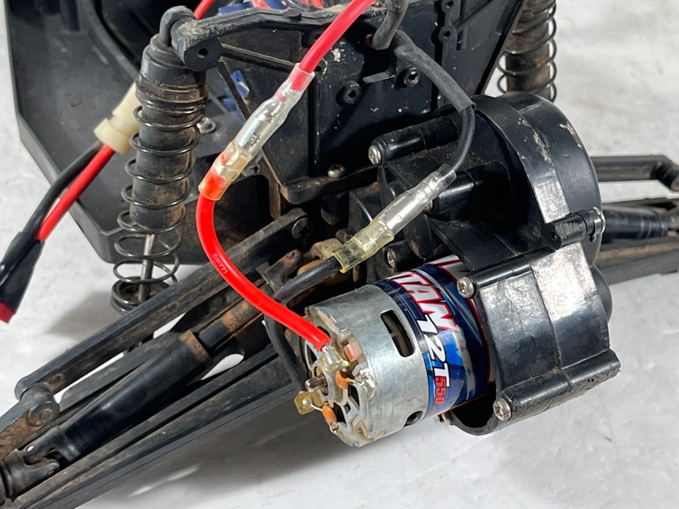 VINTAGE Traxxas Rustler 1/10 2wd Staidum Truck ARTR w/ Original ...