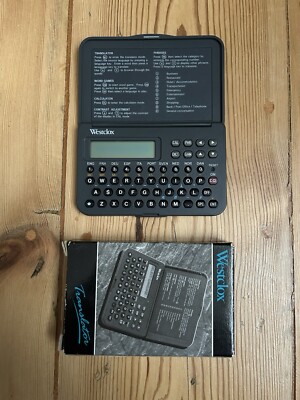 Westclox Language Translator 10 Languages -Rare Vintage Retro 1990s ...