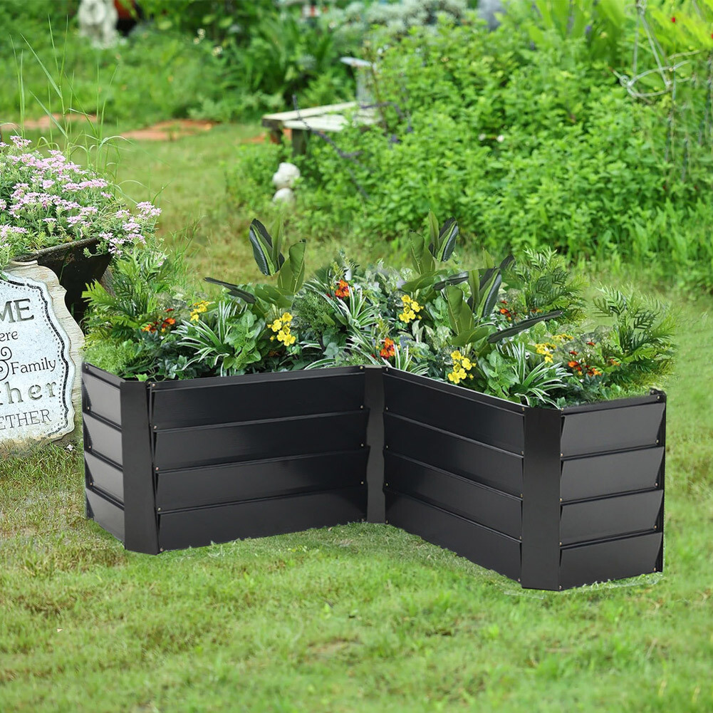 Deck Planting Boxes For Vegetables RAISED BED Vegetable Garden Planter