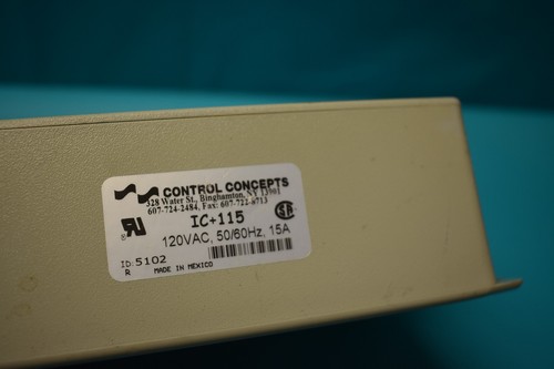 USED CONTROL CONCEPTS ISLATROL PLUS ACTIVE TRACKING FILTER IC+115 | eBay