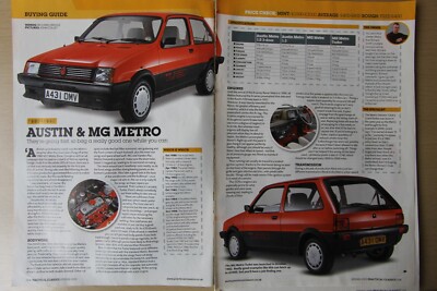 Original AUSTIN & MG METRO (1980-1990) PC Buyer's Guide magazine ...