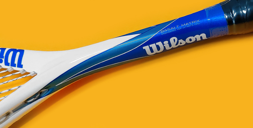 Wilson BLX Tempest 110 Squash Racquet Racket 110g 498sq.cm 680mm 12x18 ...
