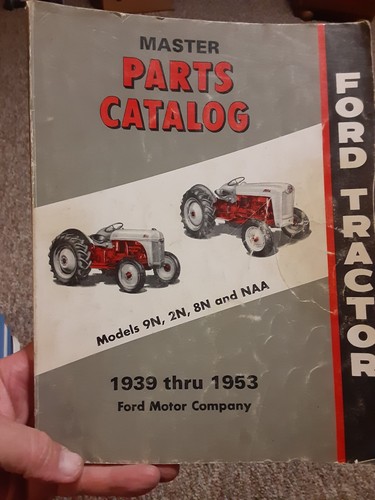 Vintage 1952 Ford Tractor Master Parts Catalog 1939-1953 | eBay