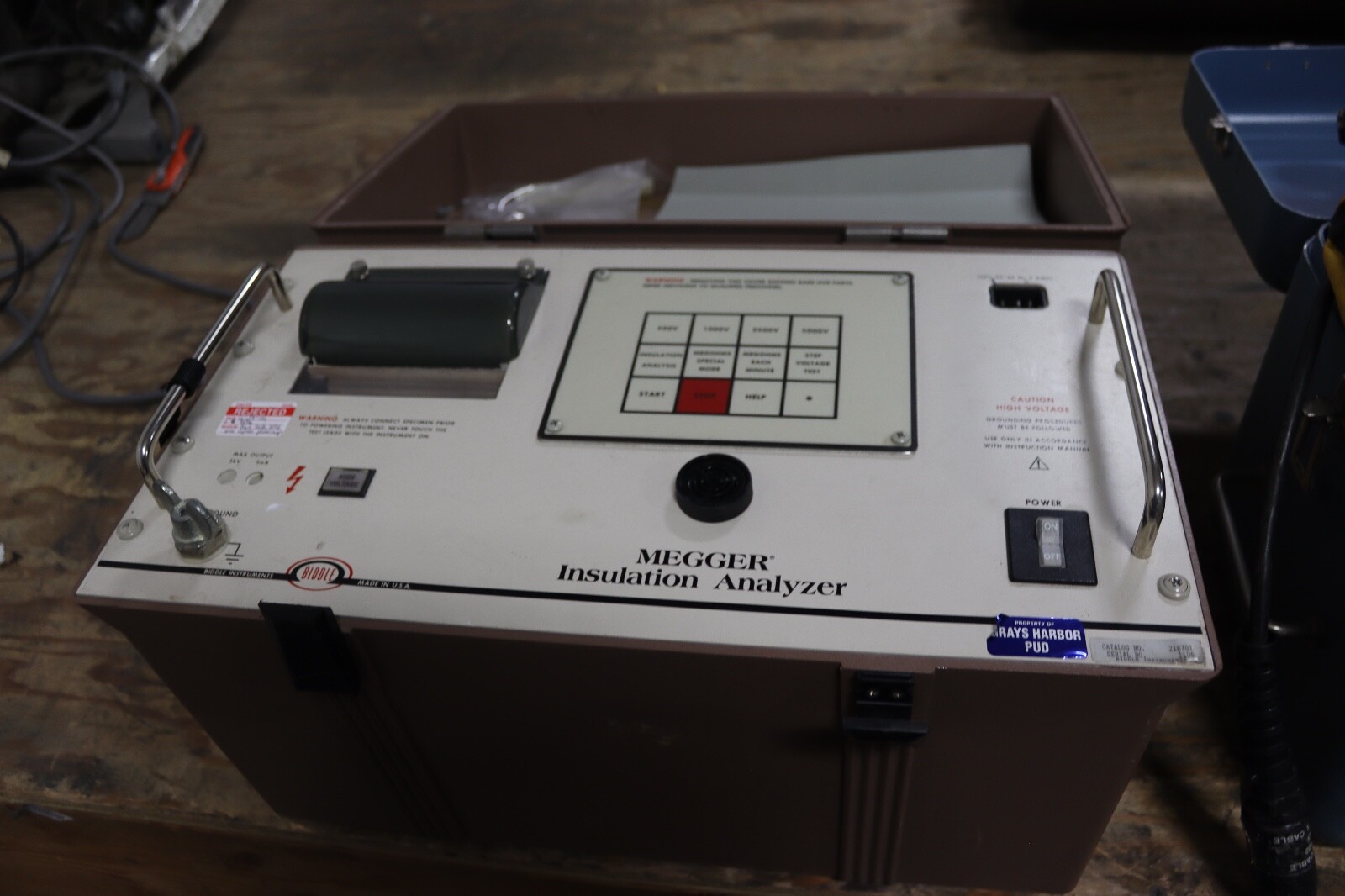 Biddle Megger Insulation Tester | eBay