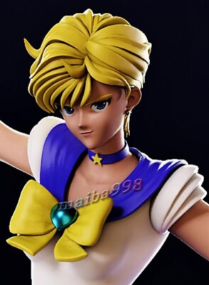 1/6 32cm Sailor Uranus 3D Printing Figure GK Model Kit Unpainted ...